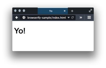 ReactJS と Browserify と reactify のメモ - 牌語備忘録 -pygo