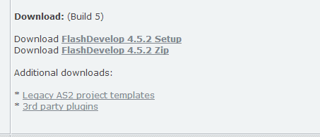 Haxe 入門（Flash Develop） - 日曜アーキテクト