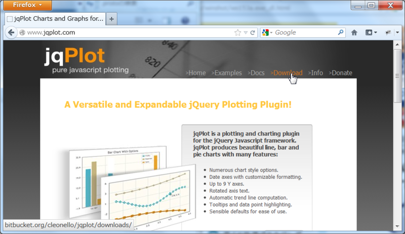 jqPlotで簡単でリッチなグラフを作成 - Taste of Tech Topics