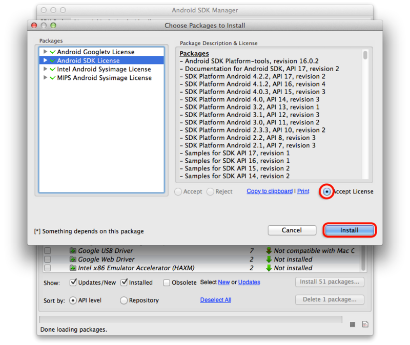 Titanium Studio に Android SDK を設定 - akiyoko blog