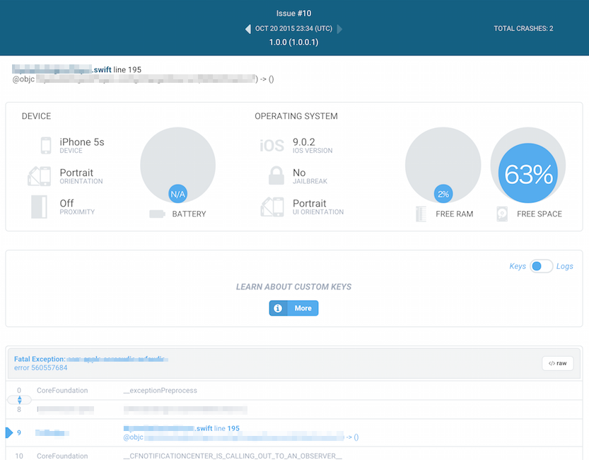 Iosアプリでfabricのcrashlytics、beta、answersを使ってみた話 Otobank Engineering Blog 5049