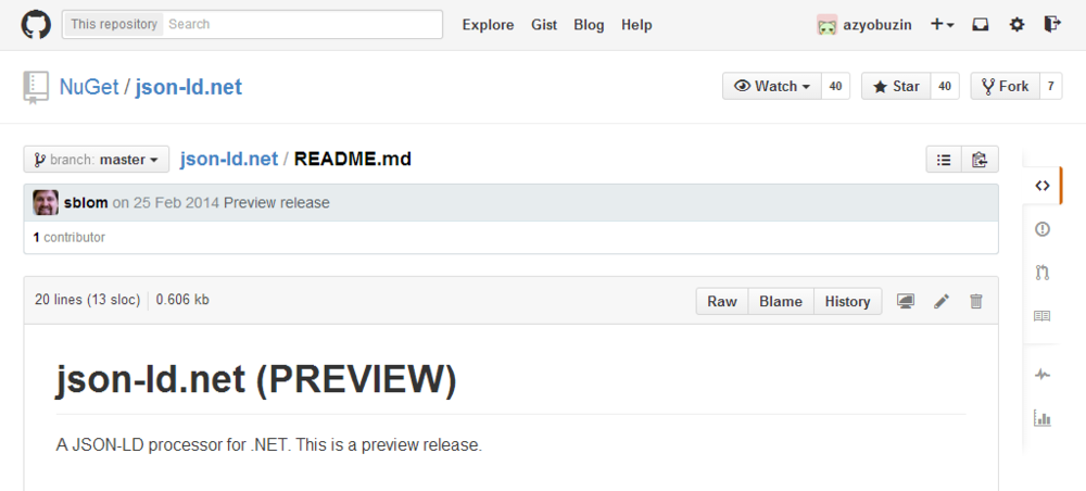 NuGet API v3 パッケージ情報の読み方 - アジョブジ星通信