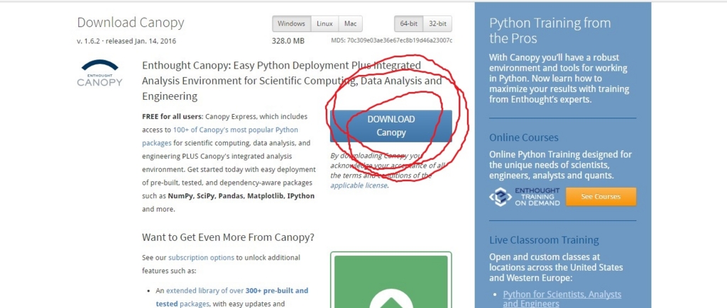 【Enthought Canopy】セットアップしてみた【Windows8.1】 - Easy Coding