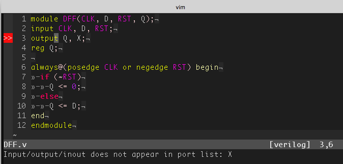 VimでVerilogのコーディング環境を確保 - 千里霧中