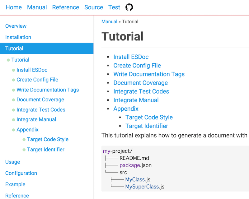 ESDoc - The Good Documentation For JavaScript - クックパッド開発者ブログ