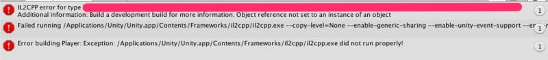 Object Reference Not Set To An Instance Of An Object【unity