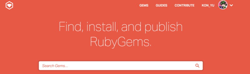 Gemを作ってRubygemsに公開する手順 - コンユウメモ @kon_yu