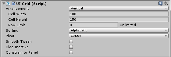 【Unity】【NGUI】UIGrid - マッピィ Techlog