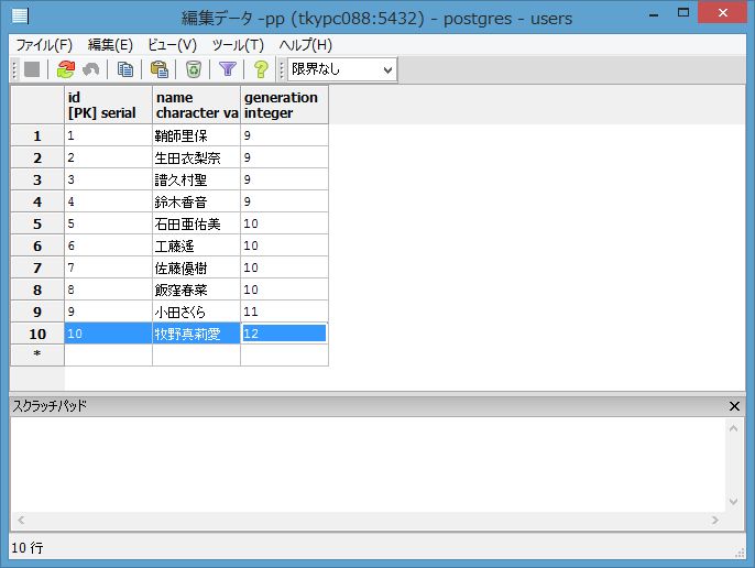 VB.NETでPostgreSQL レコードを登録する(Entity Framework使用) - まめログ
