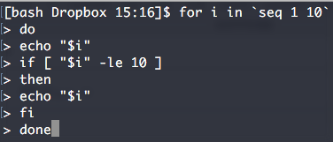 bash if文 -le と -lt の違い - min117の日記