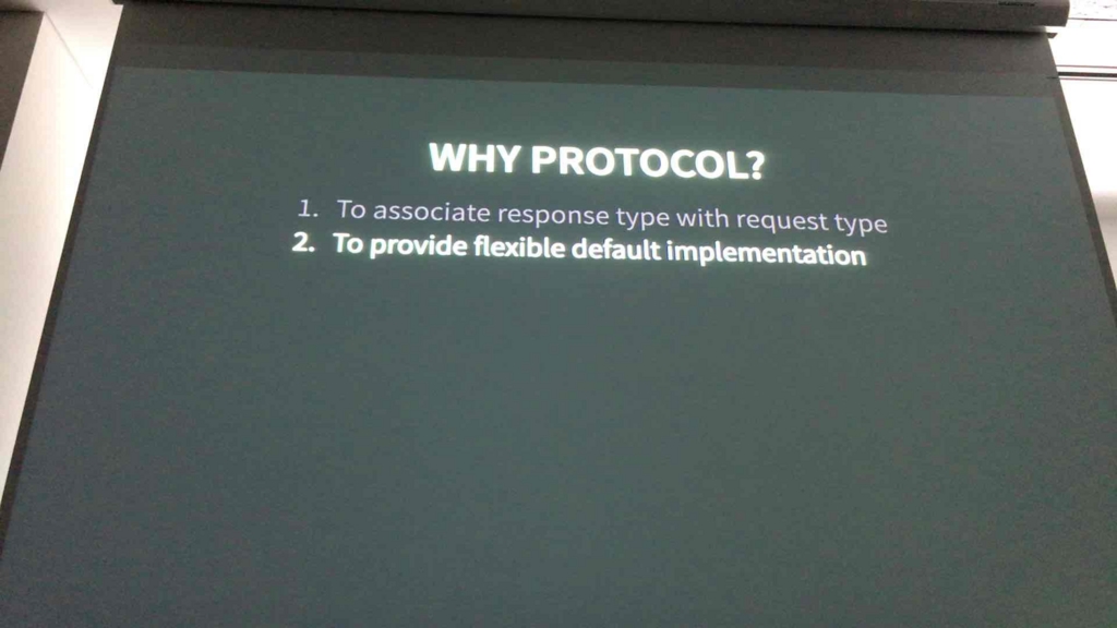 try! Swift Protocol-Oriented Programming in Networking #tryswiftconf Day2-9 - niwatakoのはてなブログ