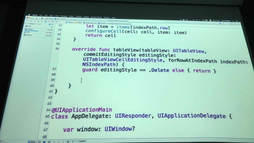 try! Swift SwiftらしいTable View Controllerの使い方 #tryswiftconf Day2-11 - niwatakoのはてなブログ