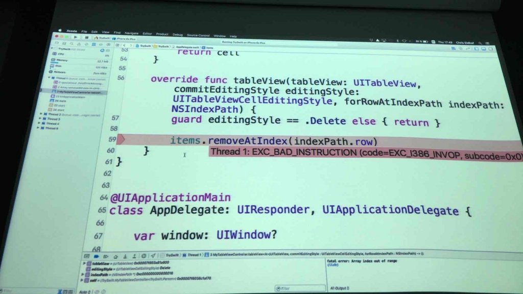 try! Swift SwiftらしいTable View Controllerの使い方 #tryswiftconf Day2-11 - niwatakoのはてなブログ