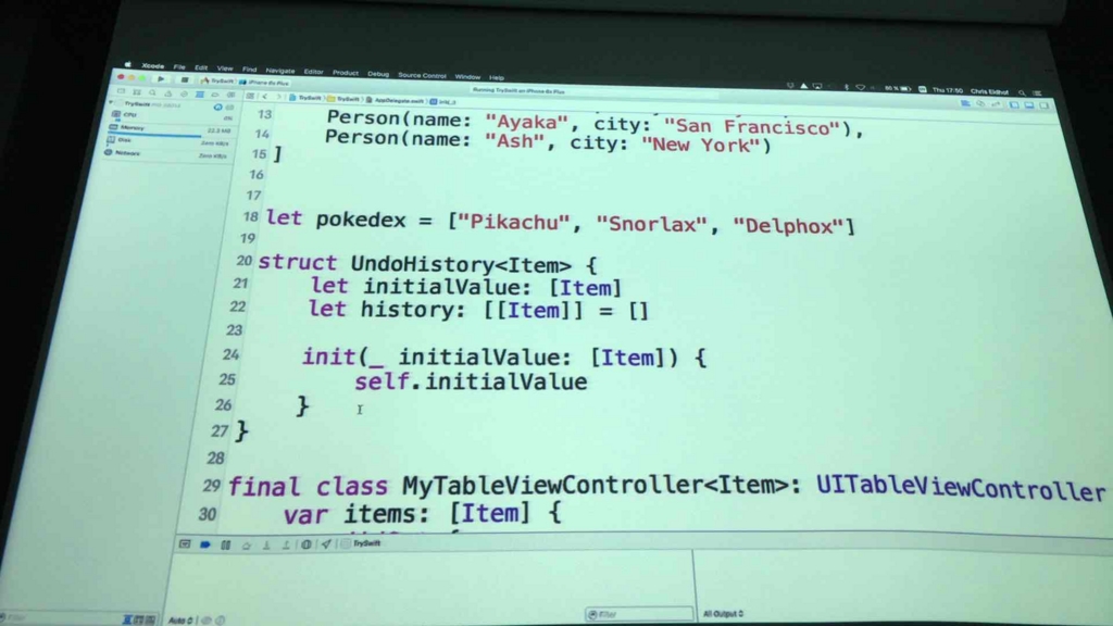 try! Swift SwiftらしいTable View Controllerの使い方 #tryswiftconf Day2-11 - niwatakoのはてなブログ