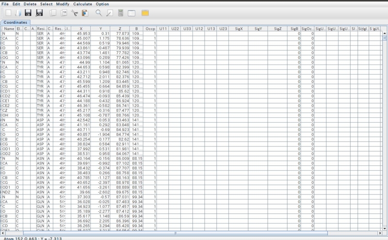使ってみようPDBEditor.jar!!! - おいも貴婦人ブログ