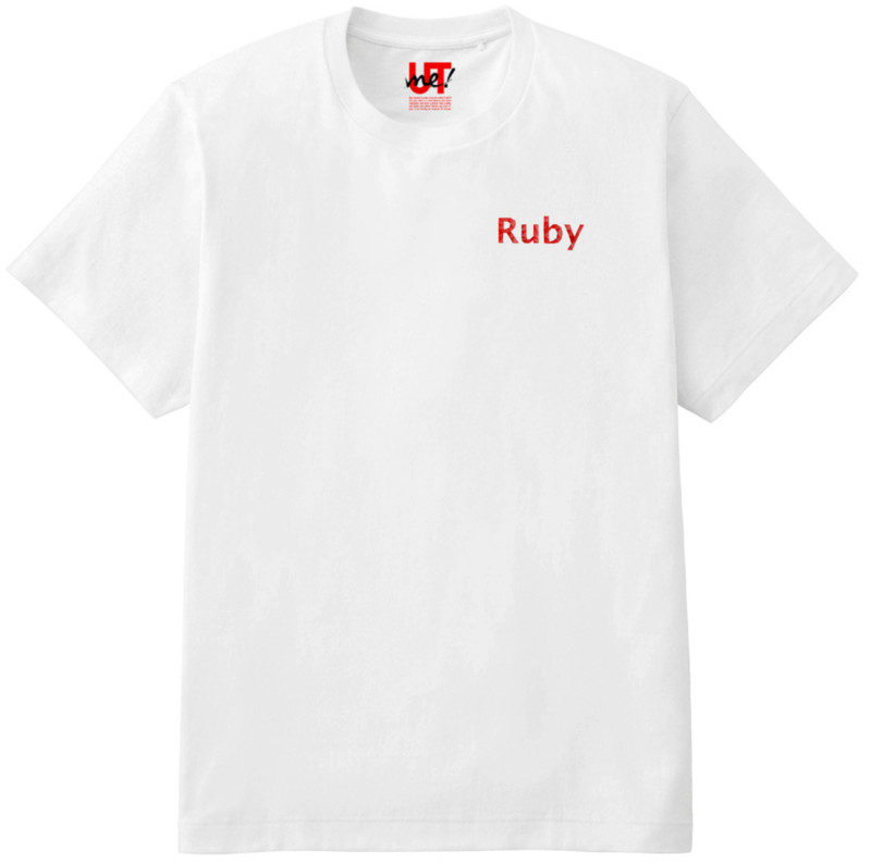 UTme!でRuby Tシャツを作った - peroon's diary