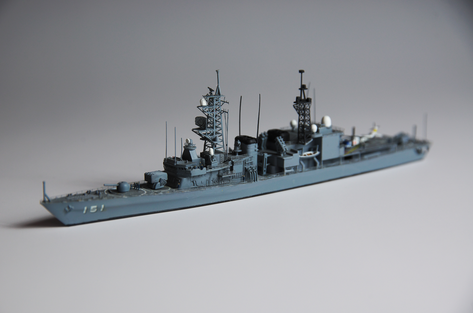 海上自衛隊 あさぎり DD-151 を室内撮影してみた - ポン吉さんの趣味日誌