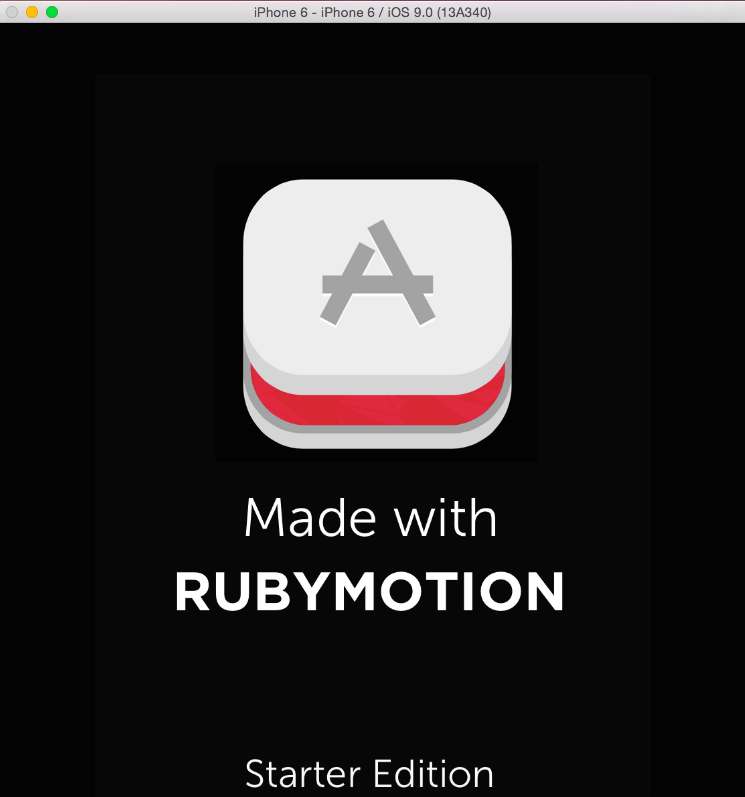 Ruby motionの導入方法 - 脳汁portal