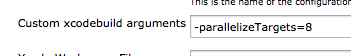 xcodebuild コマンドを使うときは -parallelizeTargets オプションを付けなくでも自動的に並列になる - おともだちティータイム
