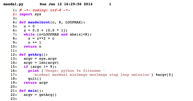macでenscriptを使ってソースコードを見やすく印刷する - 剥いだ布団とメモランダム.old