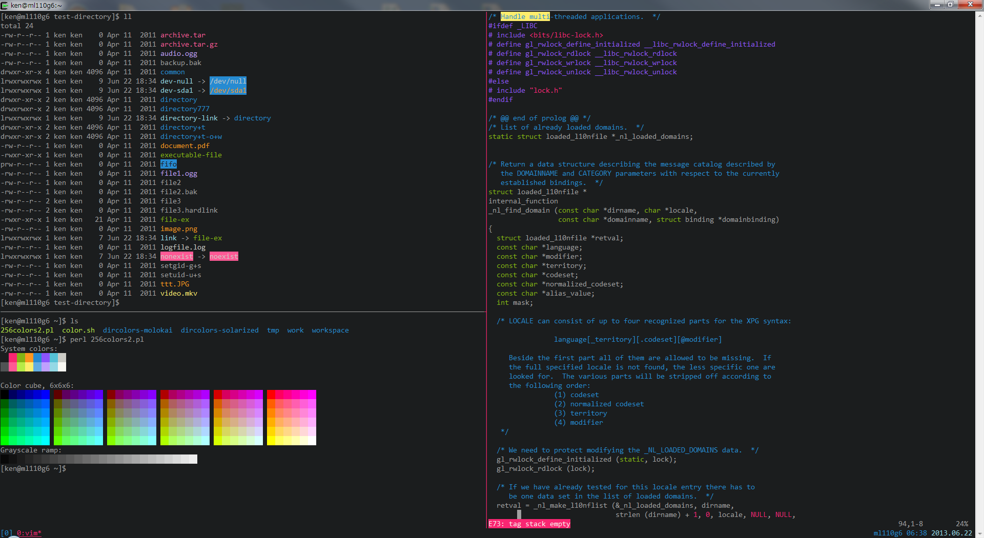 GitHub - sonatard/color-theme-molokai: terminal color-theme-molokai