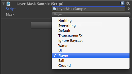 UnityのLayerMaskをビット演算なしで使う方法 - takashicompany.blog
