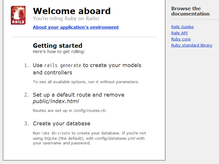 書籍 RailsによるアジャイルWebアプリケーション開発 | Rails3のインストール - Tbpgr Blog