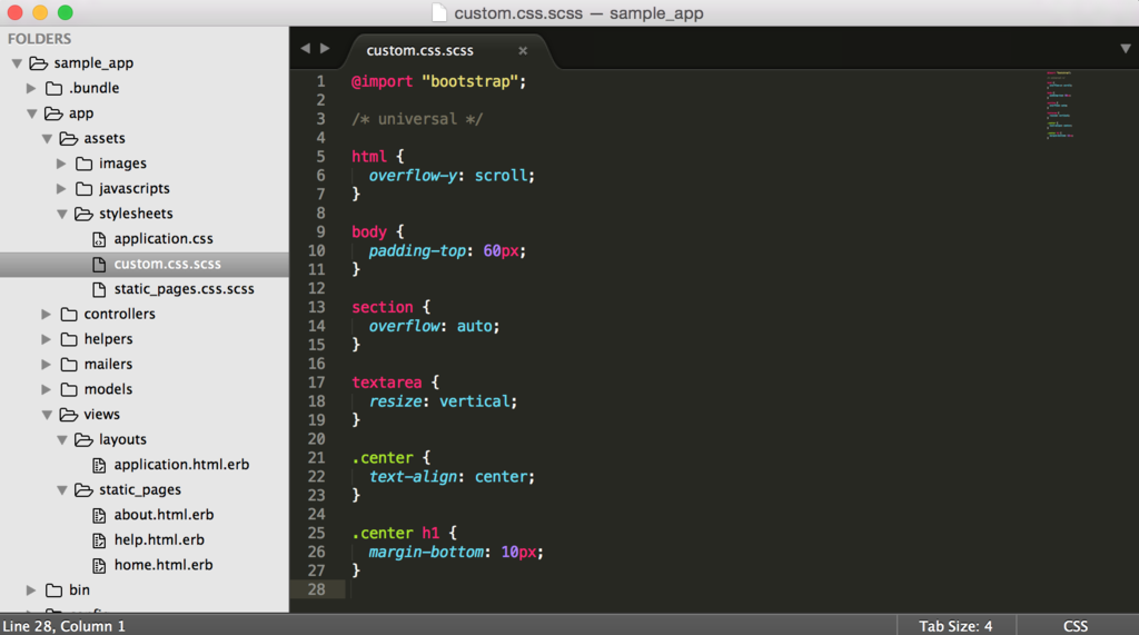 Rails：レイアウトのカスタマイズ - tyoshikawa1106のブログ