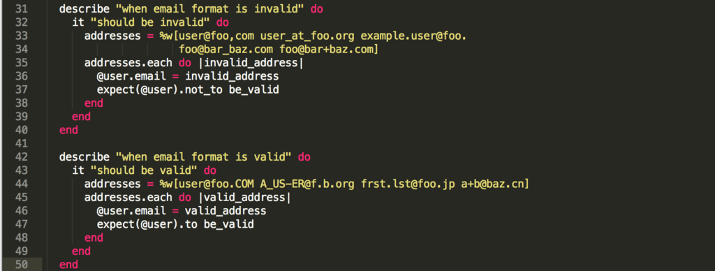 Rails：ユーザーの検証について - tyoshikawa1106のブログ