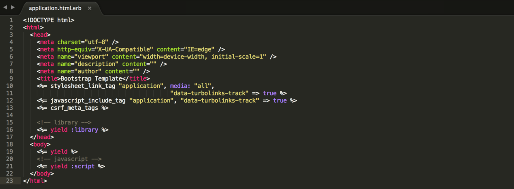 Rails：ページに個別のコードを挿入する方法 - tyoshikawa1106のブログ