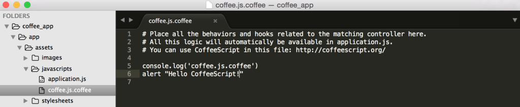 Rails：CoffeeScriptの使い方を勉強しました - tyoshikawa1106のブログ