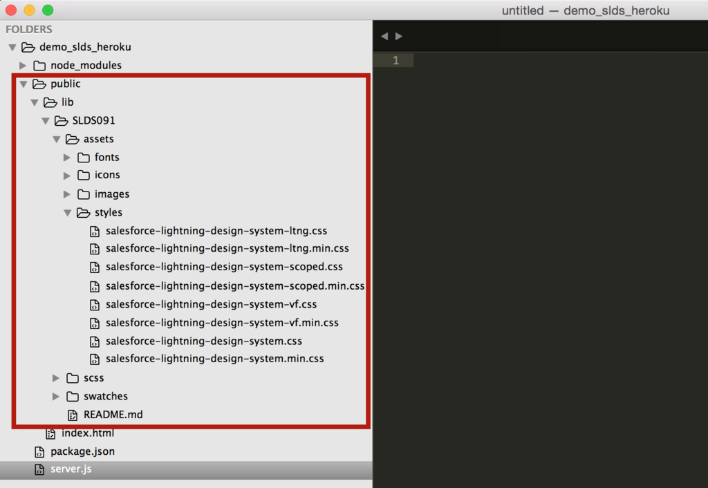 Heroku：Lightning Design System Getting Startedを試してみました - tyoshikawa1106のブログ
