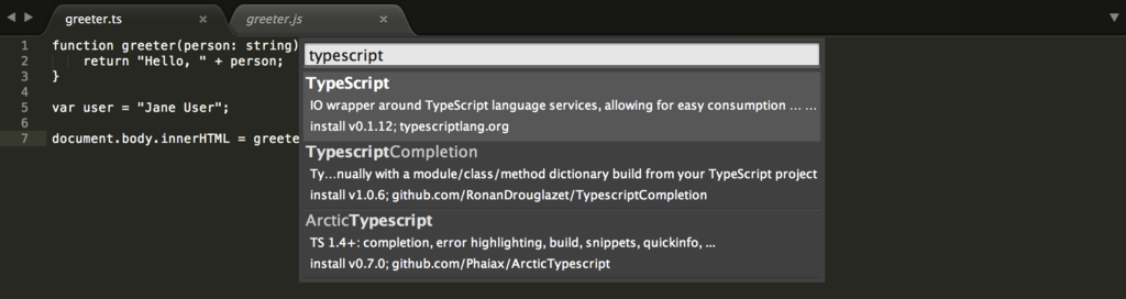 TypeScript：Quick Startをやってみました - tyoshikawa1106のブログ