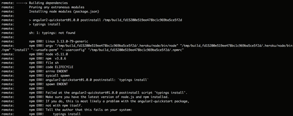 Angular2のTutorialをやってみました - tyoshikawa1106のブログ