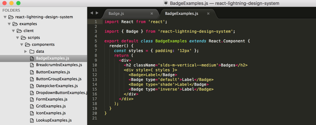 SFDC：react-lightning-design-systemのデモアプリを動かしてみました - tyoshikawa1106のブログ