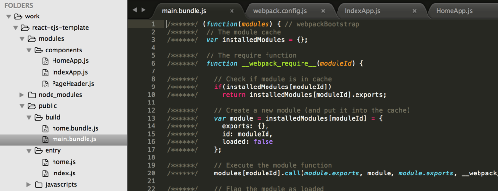 React：Webpackで複数のJSファイルをビルドする - tyoshikawa1106のブログ