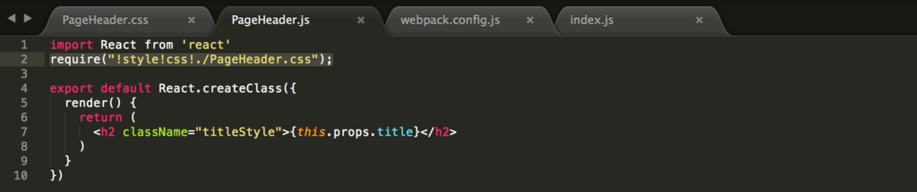 React：Webpackのcss-loaderを試してみました - tyoshikawa1106のブログ