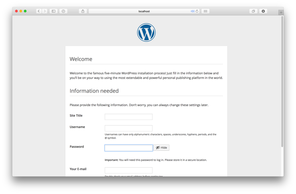 Ansibleを使ってFedora23にWordPressをインストール - walkingmask’s development log