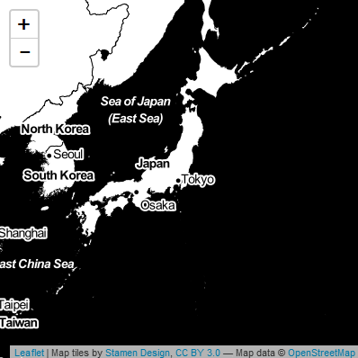 leafletでMapbox（とかいろいろな地図）を使う - Technically, technophobic.