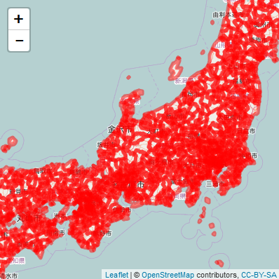 SpatialPolygonsDataFrameをUnionするときのメモ - Technically, technophobic.