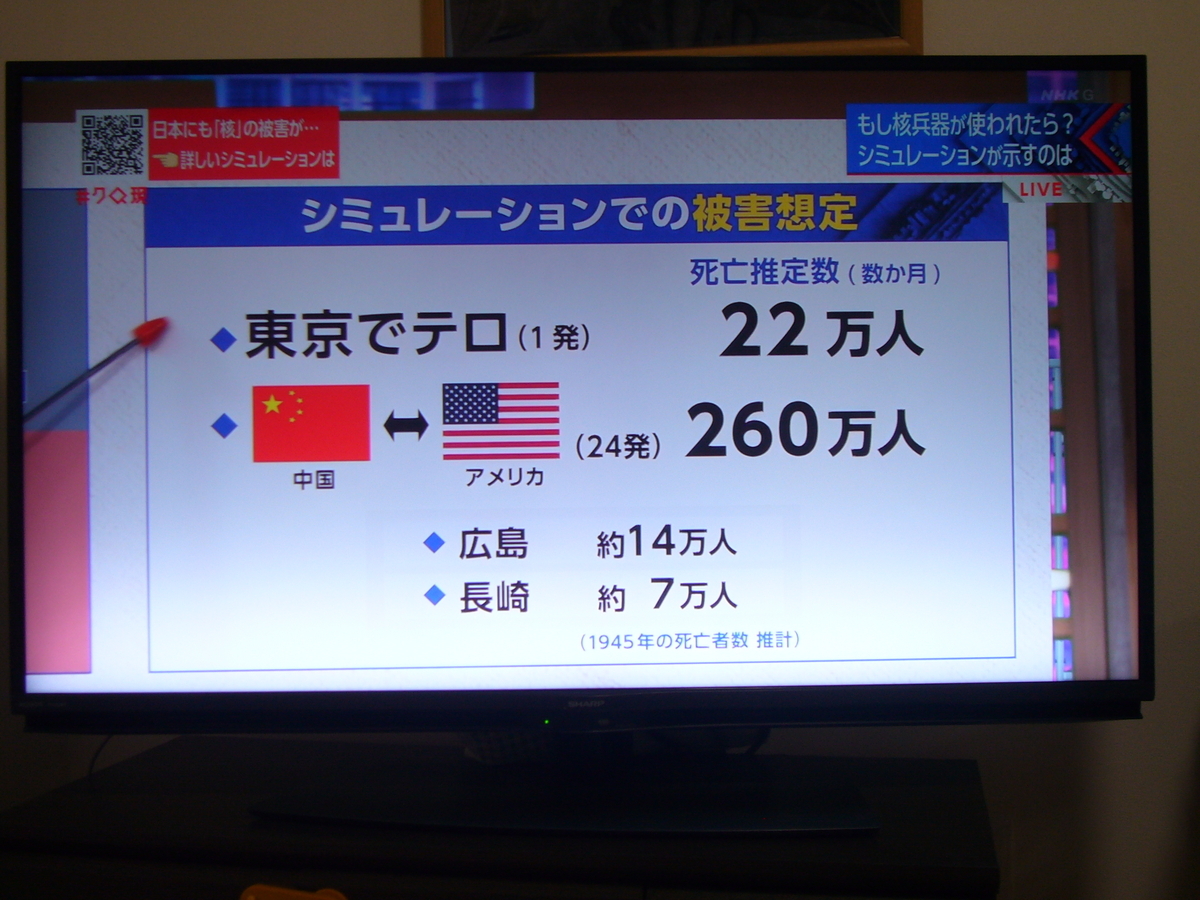 260万人の核戦争死 - A0153’s diary