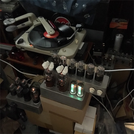 6SL7 RIAA ストレート フォノイコライザ - A2 Laboratory. Work shop