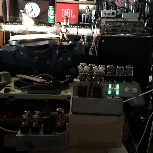 6SL7 RIAA ストレート フォノイコライザ - A2 Laboratory. Work shop