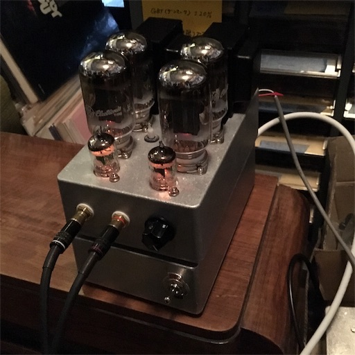 6JA5アンプをテスト - A2 Laboratory. Work shop