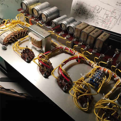 ELL80 アンプを組み立てる - A2 Laboratory. Work shop