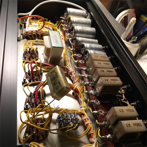 ELL80 アンプを組み立てる - A2 Laboratory. Work shop