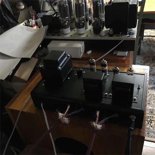 ELL80 アンプ 完 - A2 Laboratory. Work shop