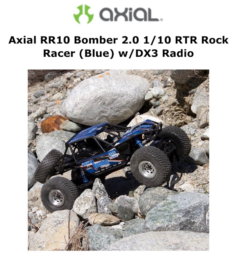 axial Bomber 2.0 発売 - AF-HobbyのRCクローラー日記