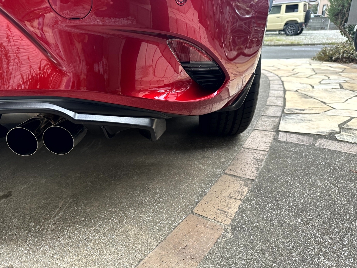 ND2 ロードスター 純正リアマッドガード 2024/3/23 - AKI71’s diary