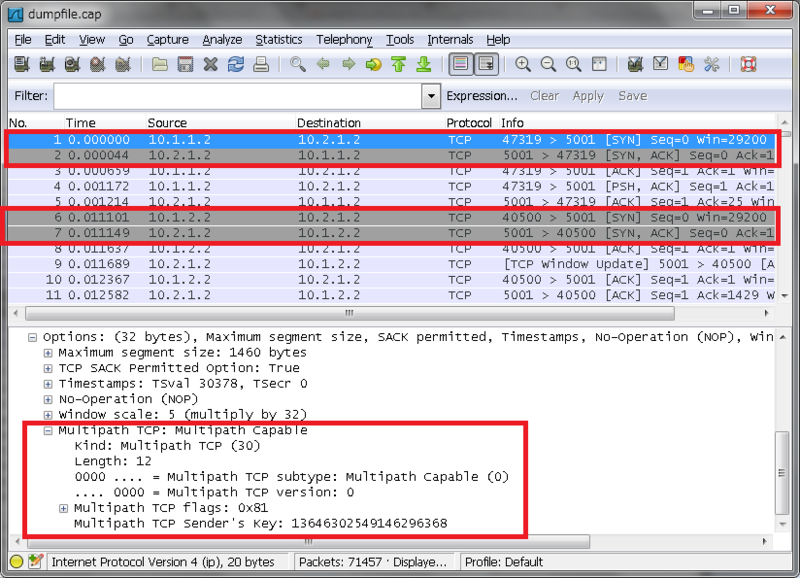 MPTCP(MultiPath TCP)をUser Mode Linuxで手軽に試す - ASnoKaze blog